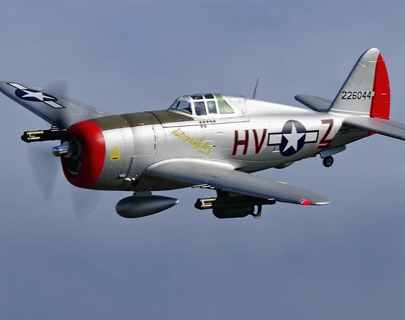 FMS 980mm P47 P-47 Thunderbolt 6CH with Flaps Retracts 3S EPO PNP RC ...