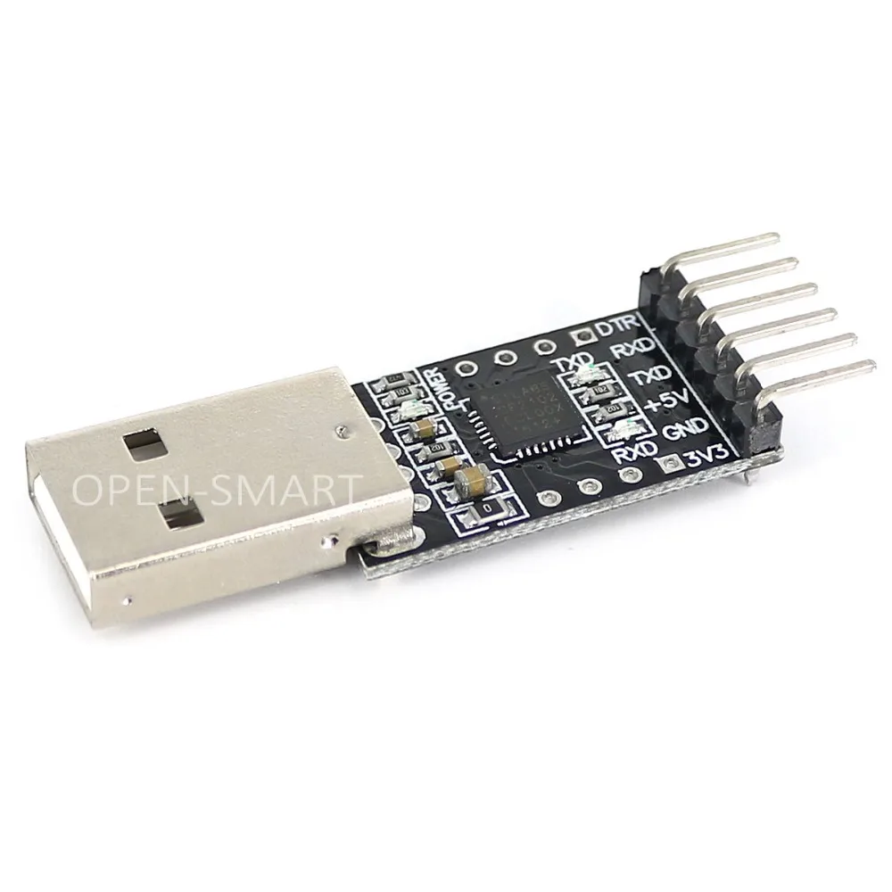 OPEN-SMART CP2102 USB to TTL Serial Adapter Module USB to UART ...