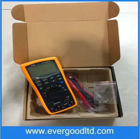 Victor 79 프로세스 미터 vc79 디지털 autoranging 측정 공정 멀티 미터|multimeter test ...