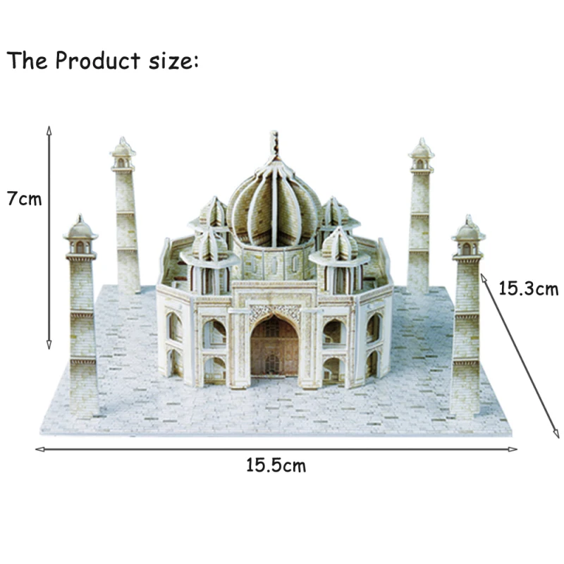 Taj Mahal Measurements