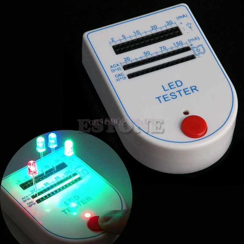 Mini Handy 2~150mA LED Test Box Tester For Light emitting Diode Lamp ...