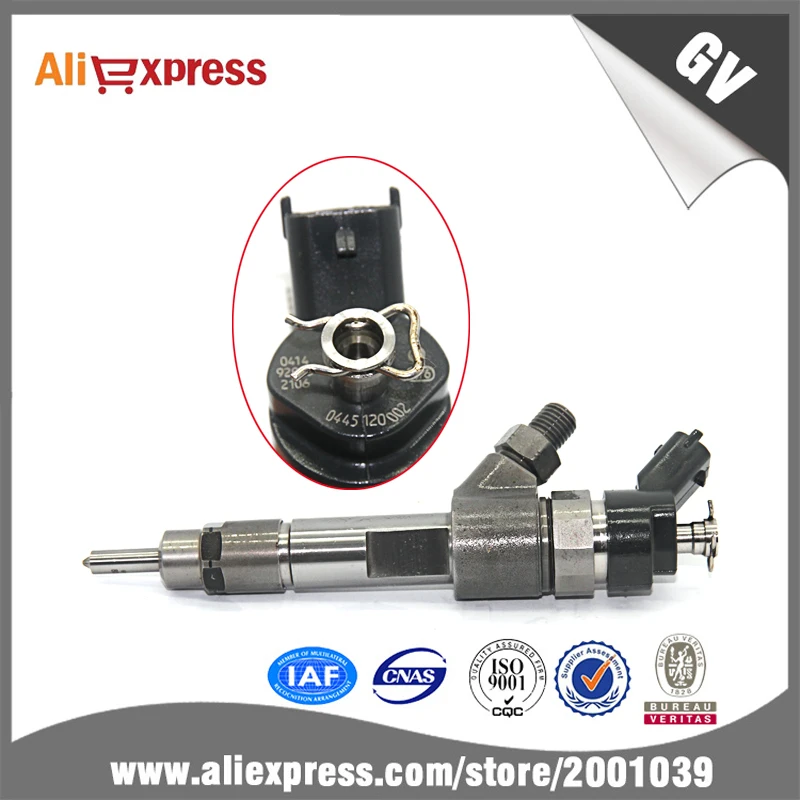 High quality fuel injector 04451120002 suit for bosch, 0445 120 002 ...