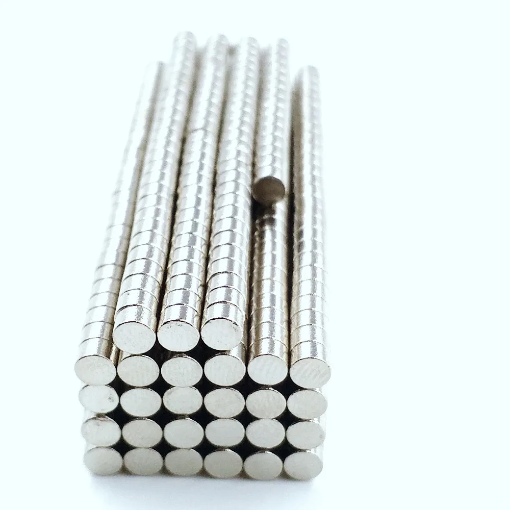 100Pcs 3mm X 2mm N50 Magnetic Materials Neodymium Magnet Mini Small 100Pcs 3mm X 2mm N50 Magnetic Materials Neodymium Magnet Mini Small