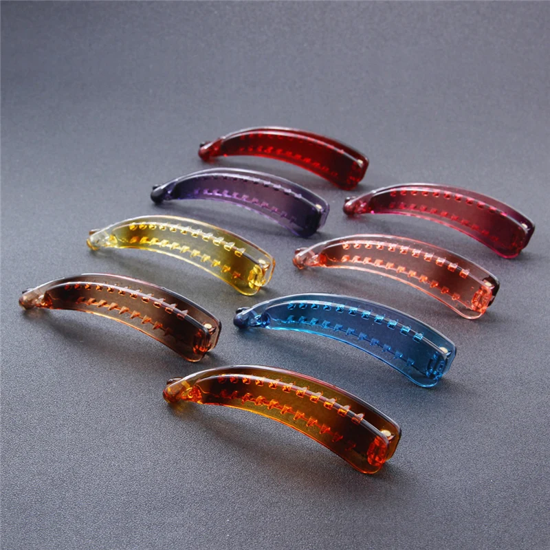 Deep red -Barrettes à cheveux en résine pour femmes et filles,nouveau ...