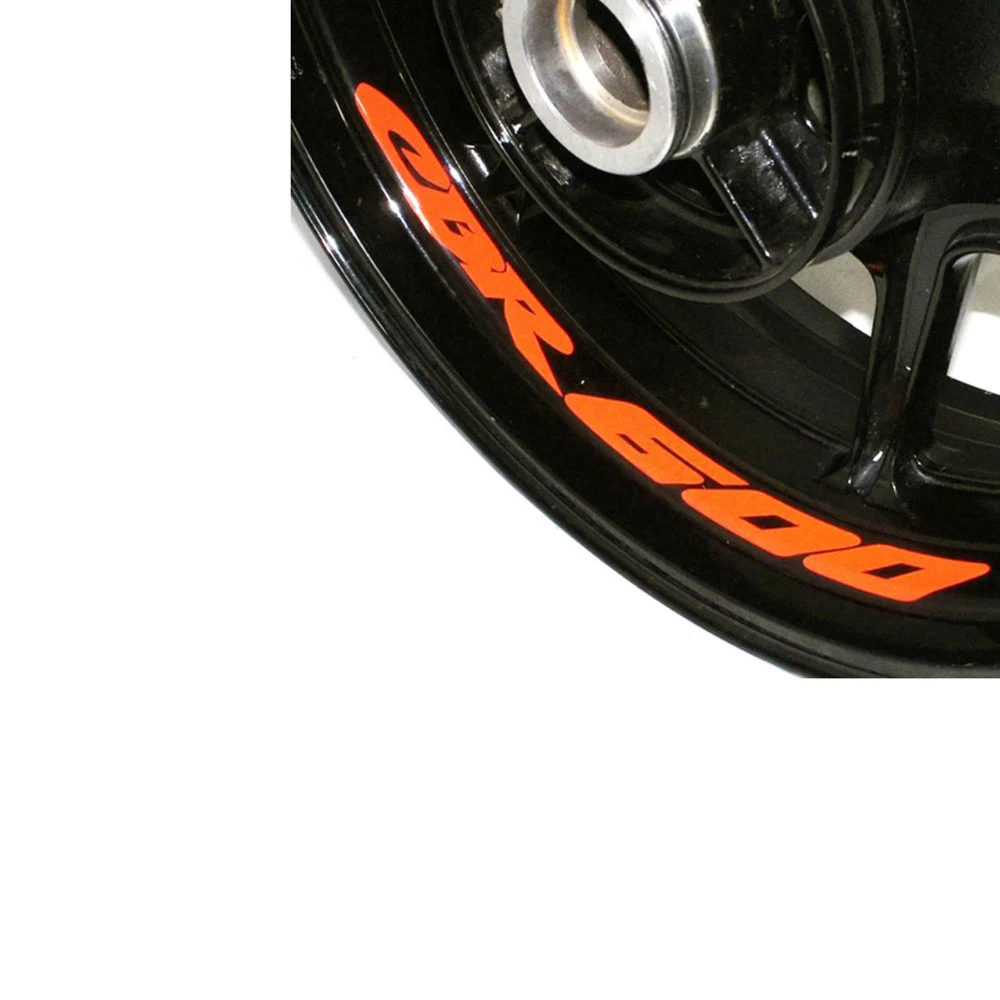 for HONDA CBR600 CBR 600 Motorcycle Stickers Inner Rim Decals Wheel ...