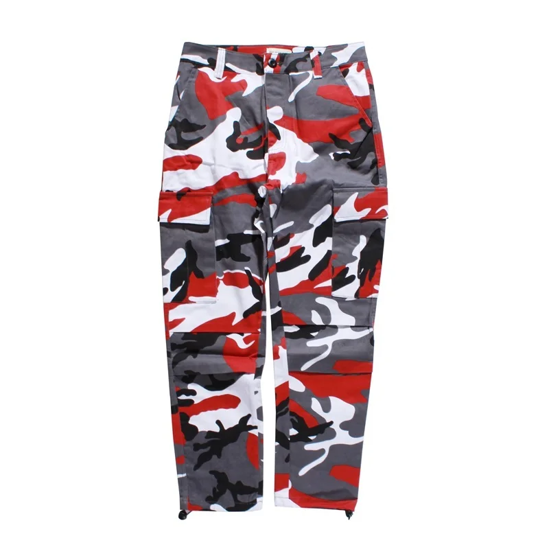 Gonthwid Color Camo Cargo Pants 2017 Mens Fashion Baggy Tactical