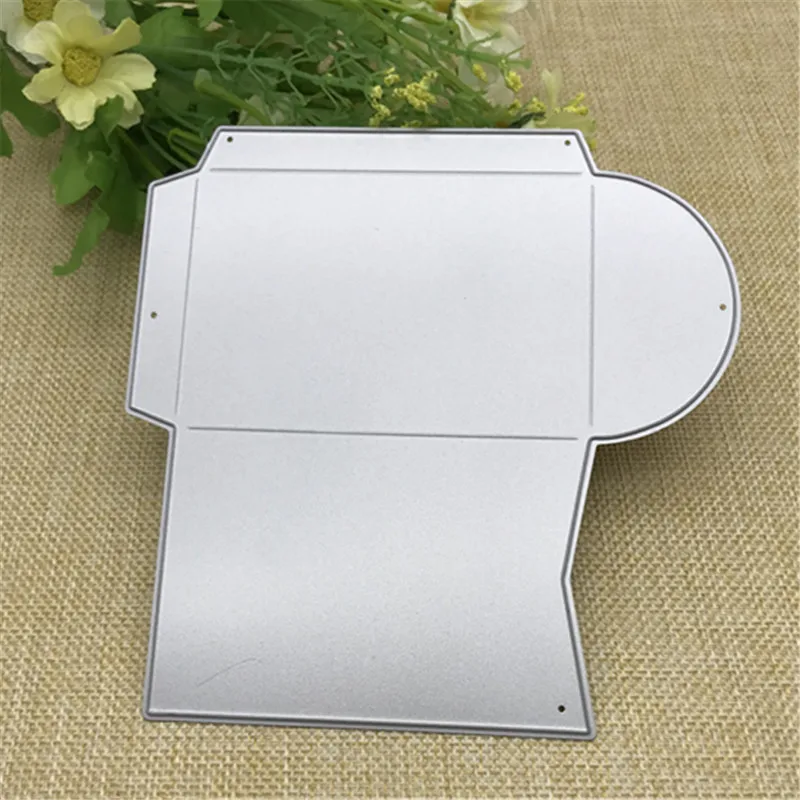 Box Metal Cutting Dies Stencils Embossing Craft DIY Box Die Cut Card ...