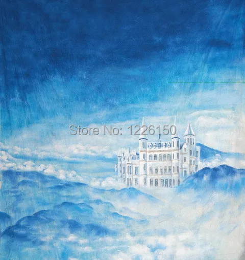 High-Quality-Customized10x10ft-Blue-Muslin-Backdrop100-Cotton ...