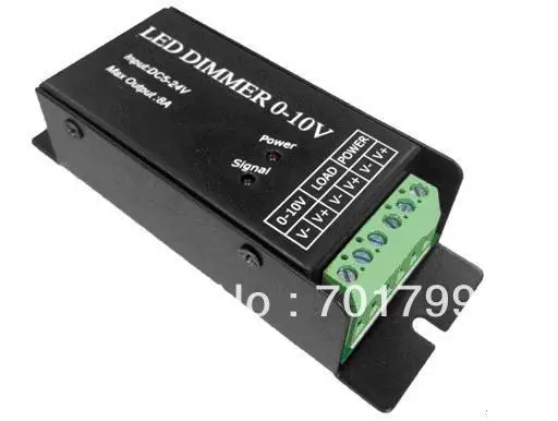 1 channel 0 10V constant voltage led dimmer;DC5 24V input,8A output-in ...