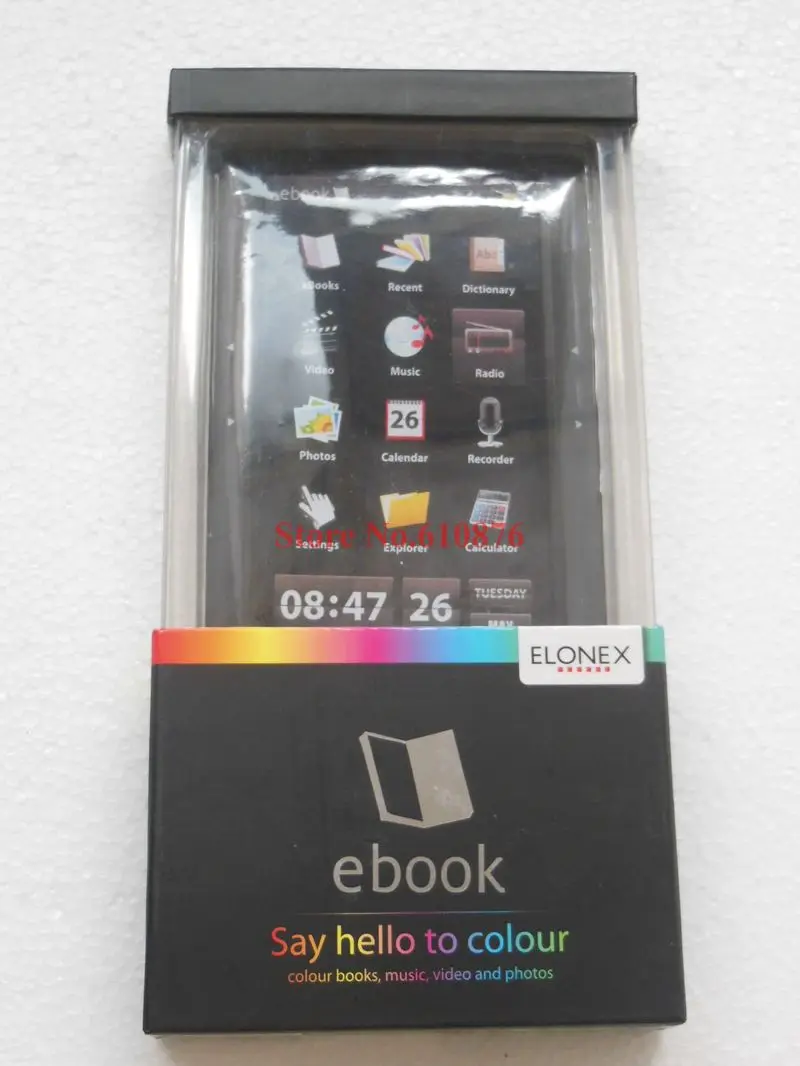 Elonex 705EB ebook reader 7 inch 4 GB Ingebouwde Memory ...