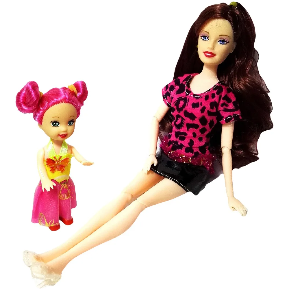 2 unids/lote hermosa muñeca y Cute Little Kelly Dolls 2016 juguetes de ...