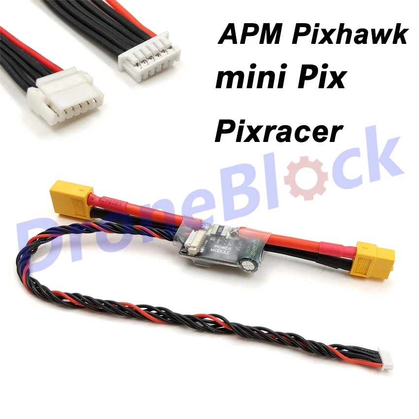 APM2.8 2.6 Pixhawk Pixhack Pixracer Power Module 5.3V BEC XT60 ...