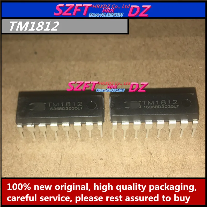 SZFTHRXDZ 100%, 10 Uds., TM1812 TM1616 TM1650 TM1651 TM1809 TM1827 DIP ...