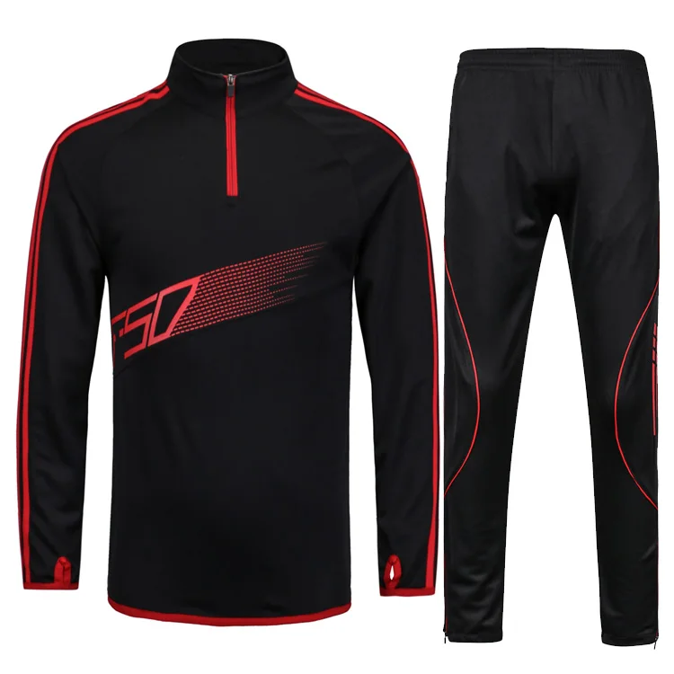 2015 Men Football Training Soccer Tracksuits Sportswear Men Football ...