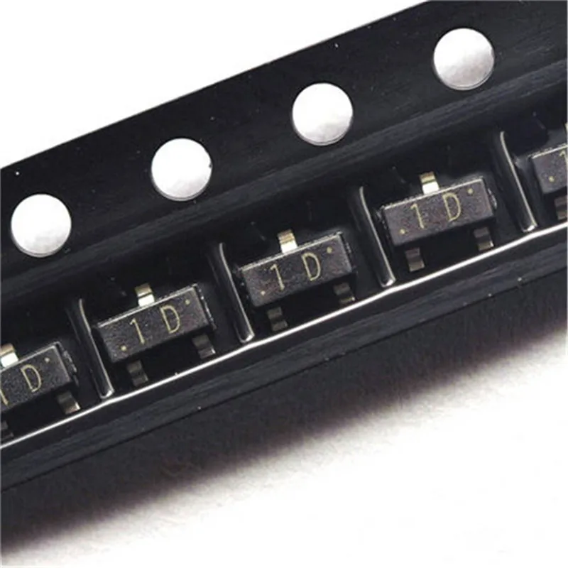 50pcs SMD transistor MMBTA42 (1D) 0.3A/300V NPN SOT 23 transistor ...