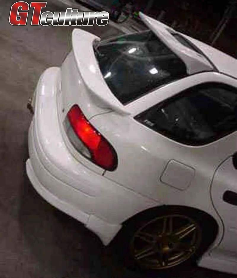 FOR 93 01 IMPREZA WAGON GC GF WRX STI REAR WING HATCH ROOF SPOILER-in ...