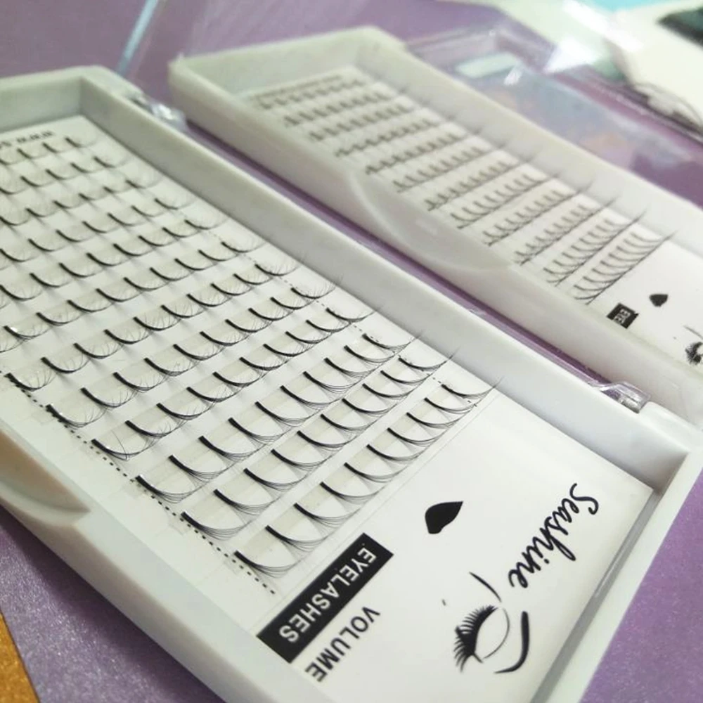 5D Volume FANS Eyelash Extensions Classic Lash 5 Clusters Russian ...