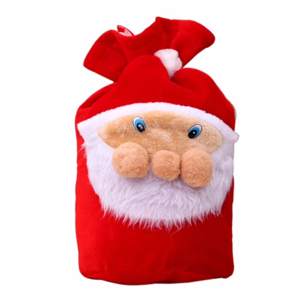 Large Christmas Bag Santa Claus Present Bag Gift Bag Clever Candy Bag ...