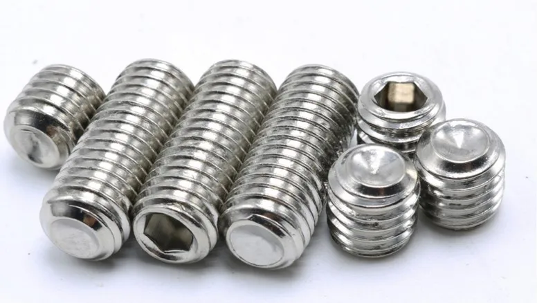 VIS,M8 20pcs-20mm--Vis à tête hexagonale en acier inoxydable 304, 50 pièces, DIN916 m1.6 M2 M2.5 ...