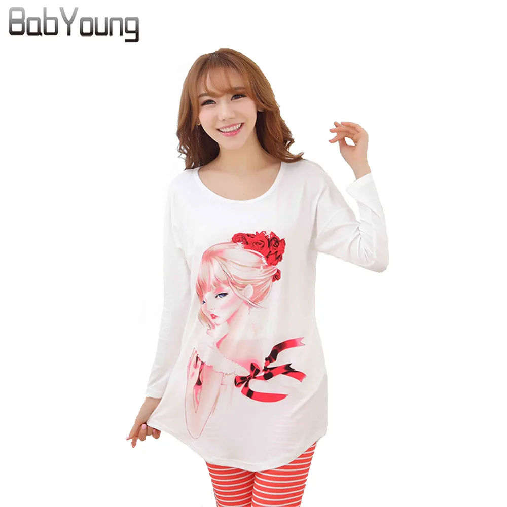 2018 Autumn Pyjamas Women Pijamas Mujer Sexy Girl Print Pajamas Sets Femme Long Sleeve Striped