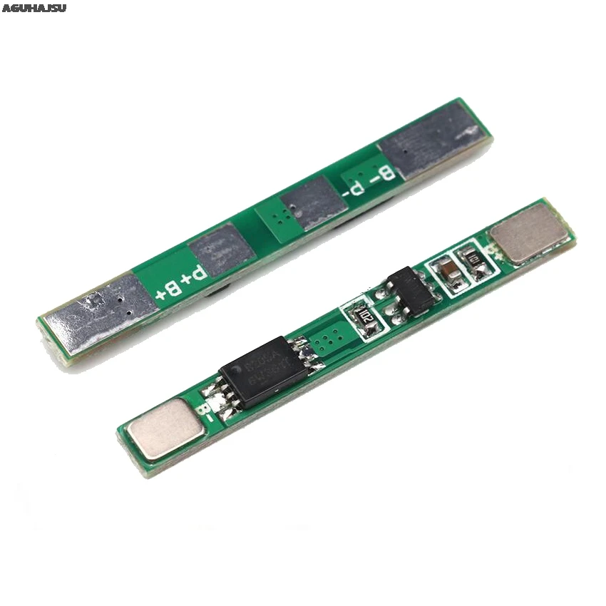 10pcs/lot 1s 3.7v 3a Li-ion Bms Pcm Battery Protection Board Pcm For ...