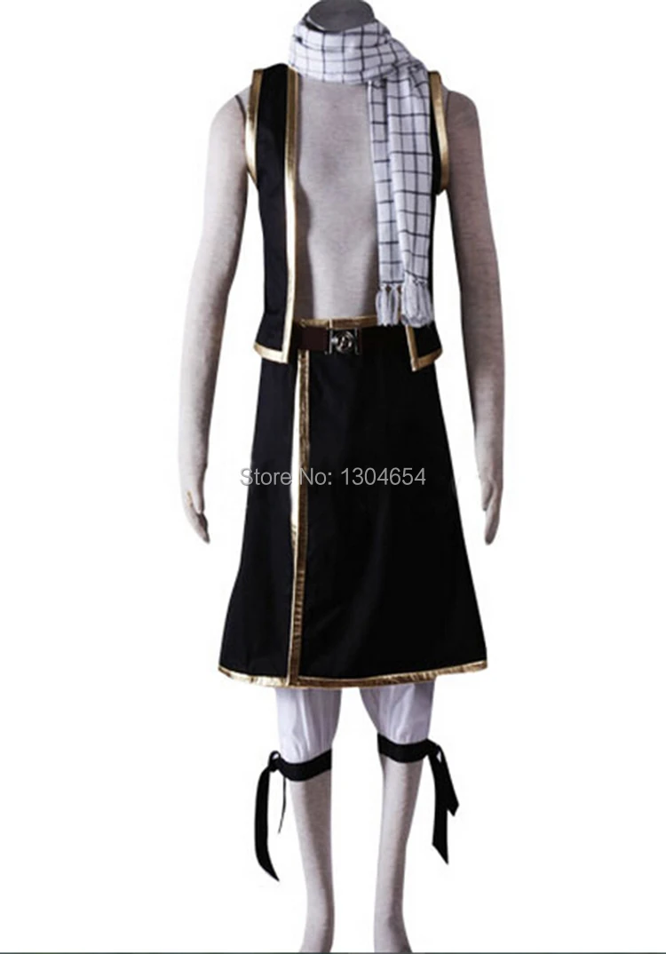 B&P Coldplay Fairy Tail Natsu Cosplay Halloween Costumes For Boys ...