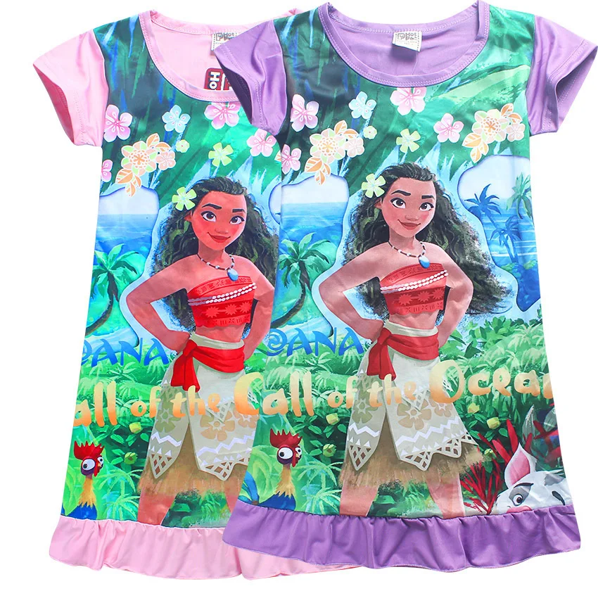 Moana Dresses for Girls 2017 Summer Princess Birthday Party Dress ...