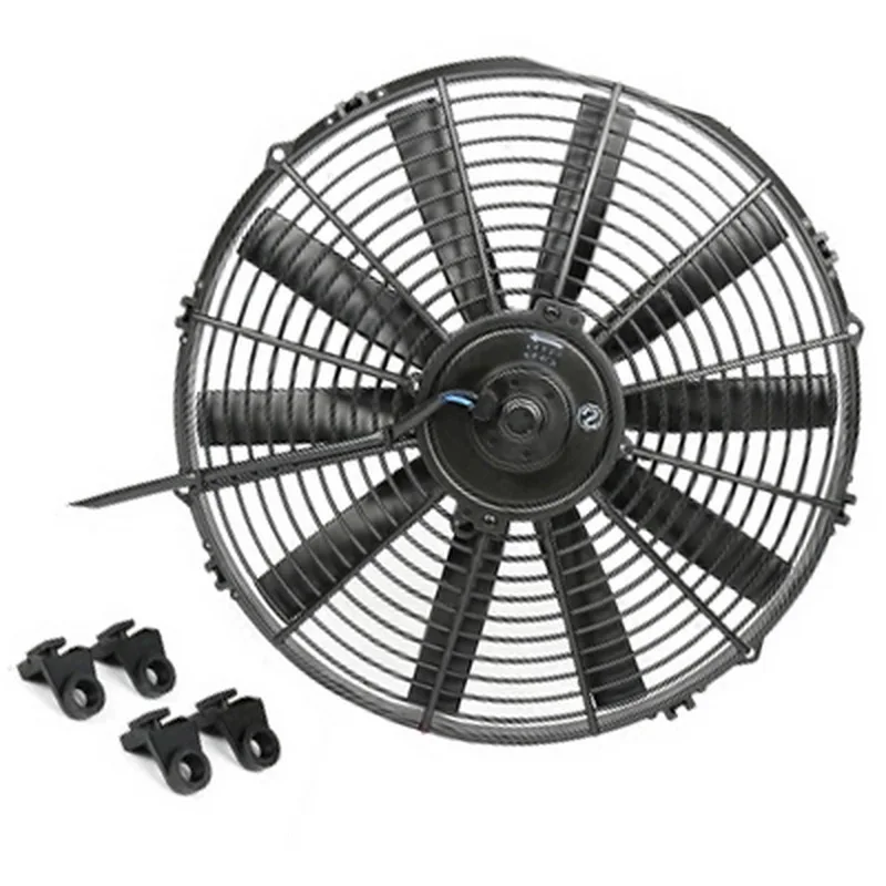 A/C Black Auto Cooling Fan radiator 24V 14'' for Street/Rat/Hot Rod ...