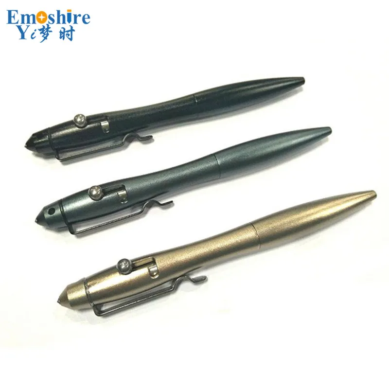 Gold Tungsten Steel Head Broken Window Glass Tactical Defense Pen ...
