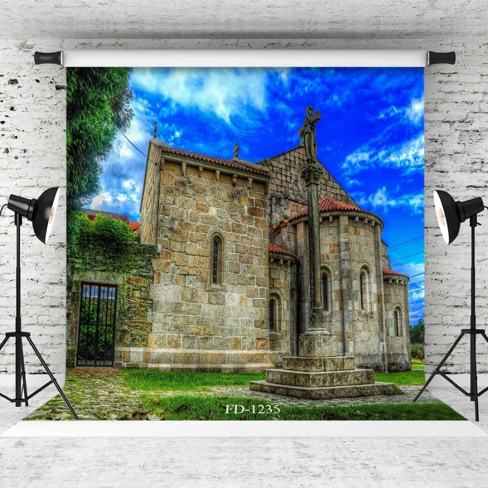 Grass-Photography-Background-Vintage-House-Backdrops-for-Photograph ...