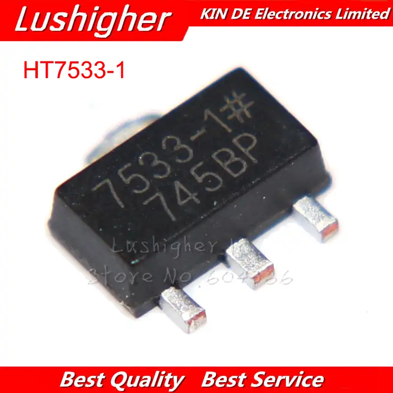 (20 pcs) HT7533 S0T 89 HT7533 1 7533 High Driver Regulator 7533 1 SOT89 ...