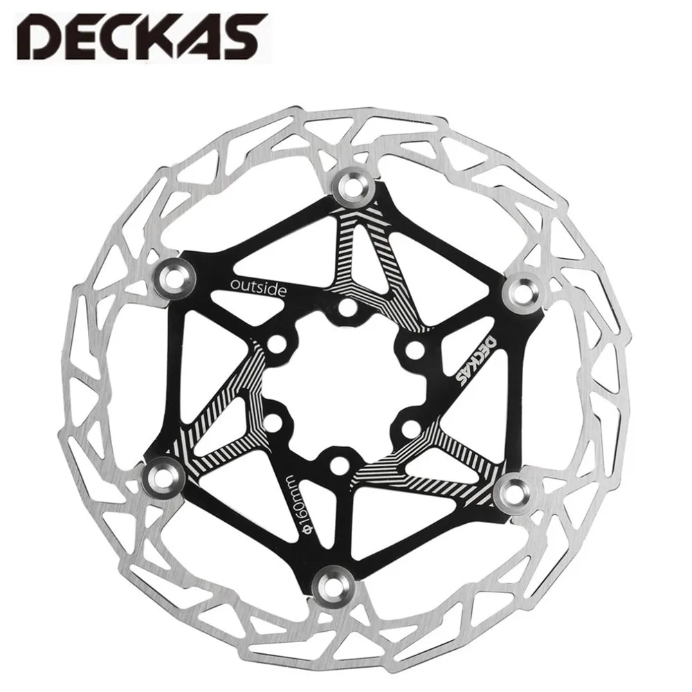 Deckas Mtb 자전거 산악 자전거 브레이크 디스크 플로트 플로팅 로터 초경량 160mm 6 볼트 로터 부품 사이클링