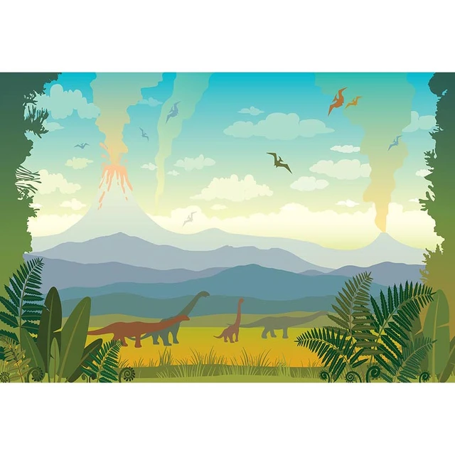 Dinosaur Land Background