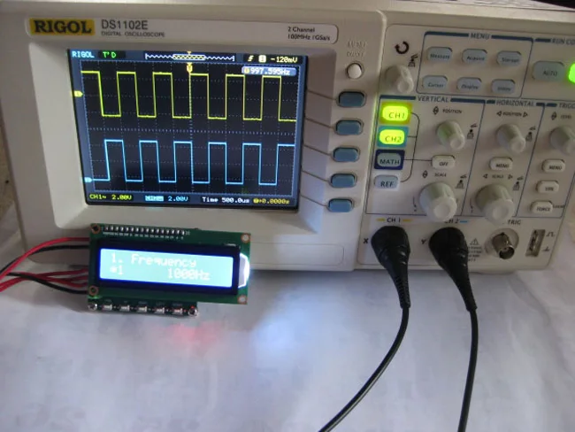 Measurement & Analysis Instruments Adjustable 100KHz Frequency Counter ...