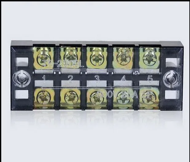 3p 4p 5p 6p 10p 12pin 600v 15a 45a Wire Connector / Terminal Block ...
