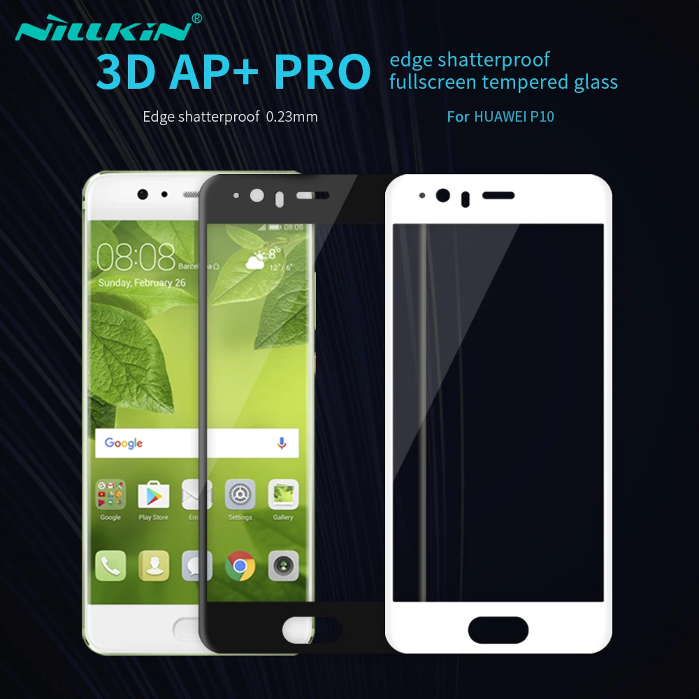 Original Nillkin Tempered Glass for Huawei P10 Plus Screen Protector ...