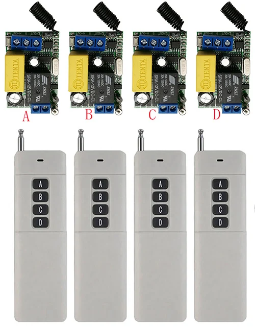 3000M-Long-Range-AC220V-1CH-10A-RF-Wireless-Remote-Control-Switch ...