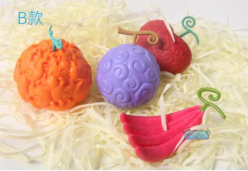 Devil Fruit Action Figure 6CM 4Pcs Set | One piece Merchandise | Up to ...