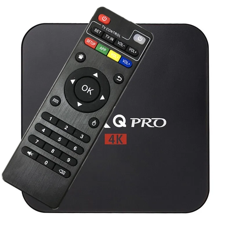 [Genuíno] s905 chip mx pro tv box amlogic s905 quad core 64 bits mxq ...