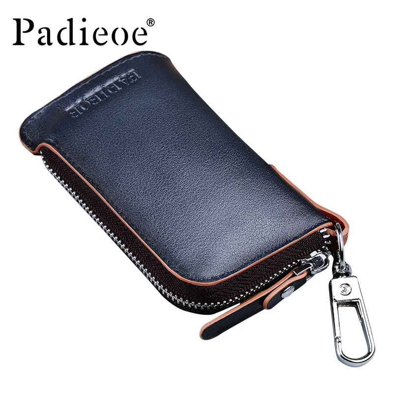 Padieoe 2018 Genuine Leather Fasion Men Key Bag High Quality Key Chain ...