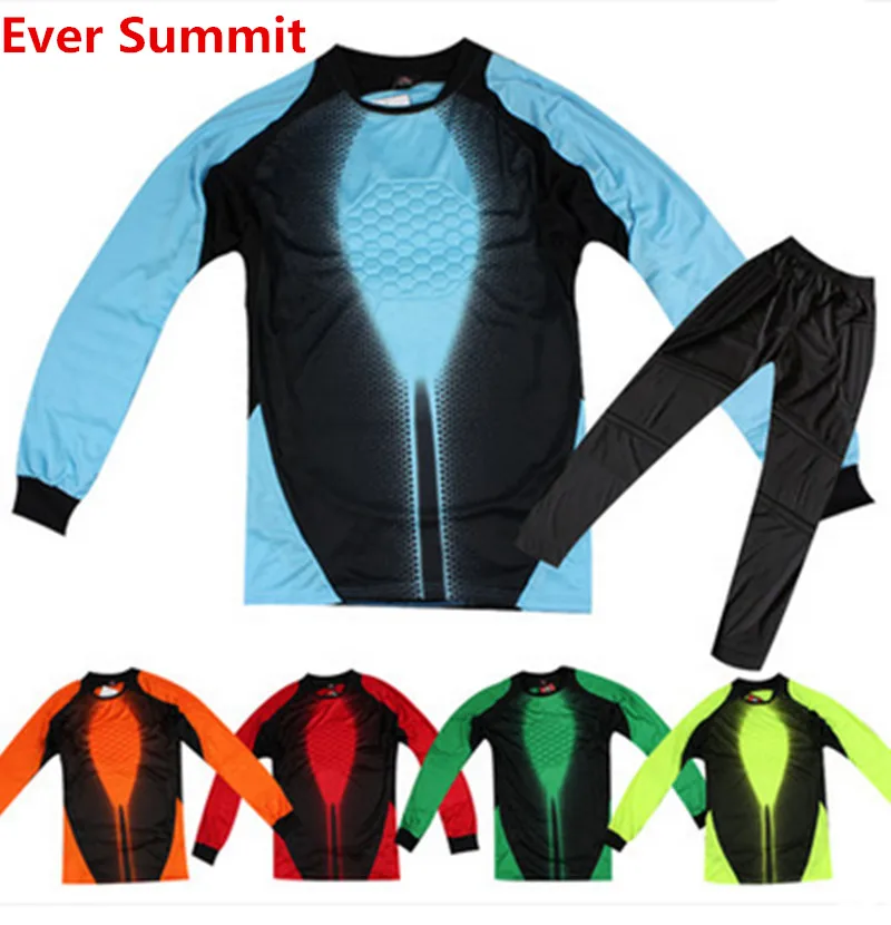 Goalkeeper Ever Summit Soccer Jersey Sets 4 Colors Training kit ...