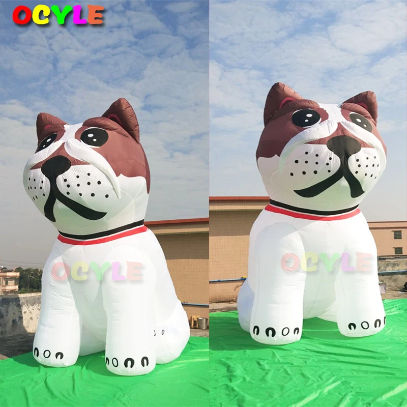 OCYLE Outdoor christmas decorations dog 4.5m meters tall advertising ...