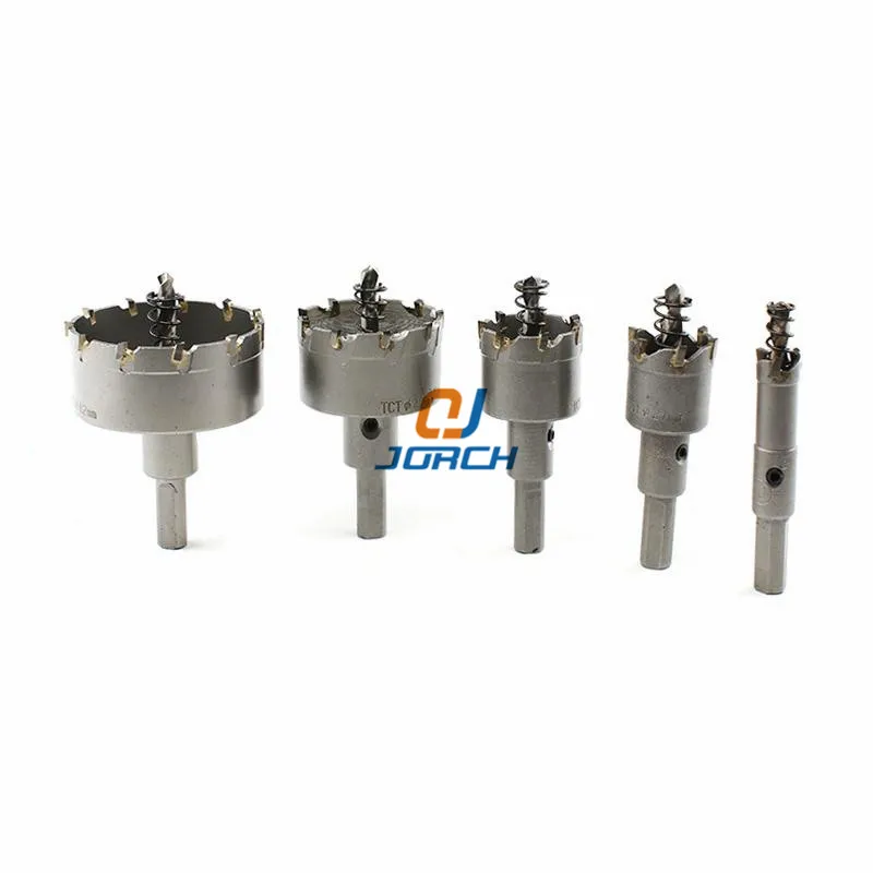 Core Drill Bit Carbide Steel 53-125mm Hole Saw Cutter Bit For Stainless ...