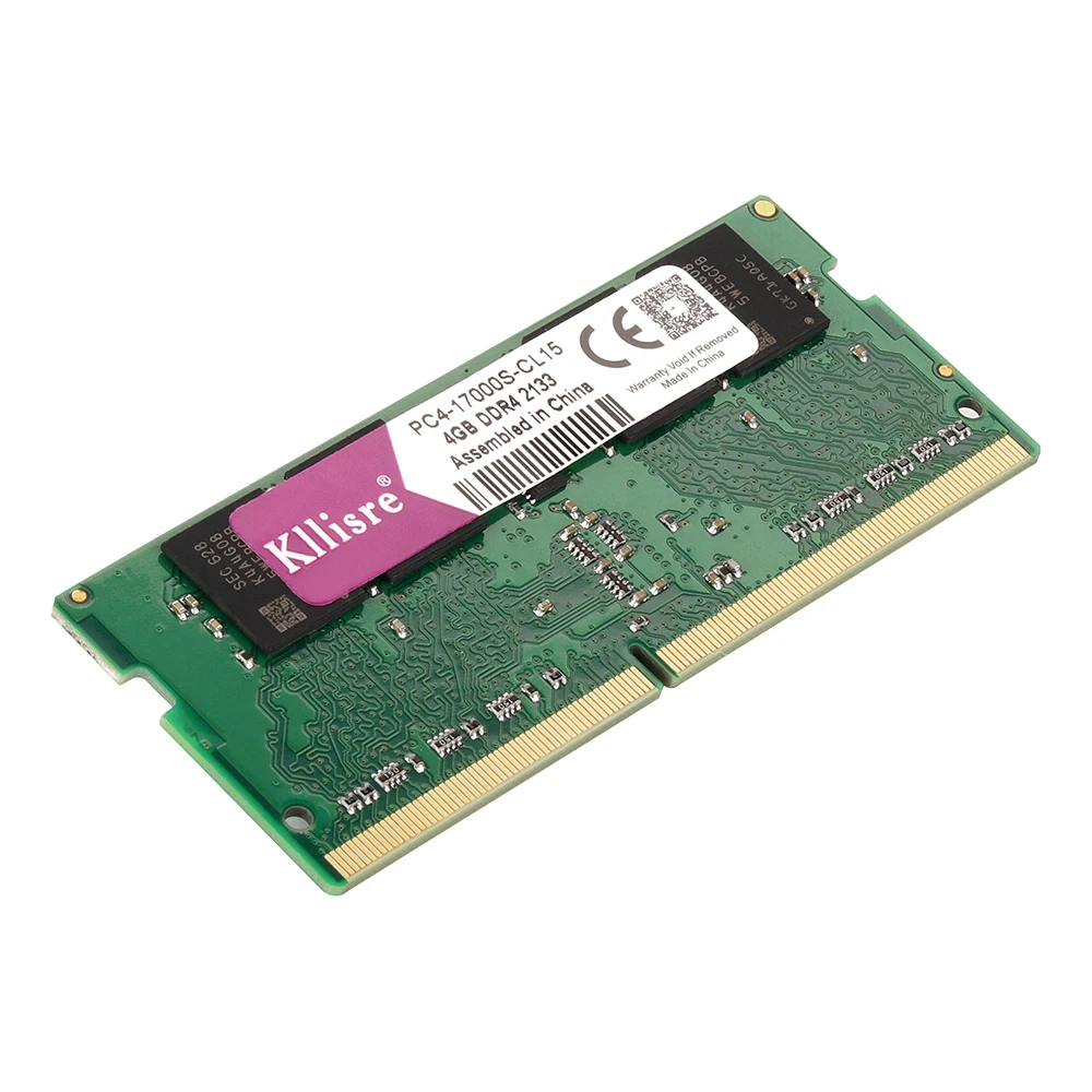 Kllisre ddr4 ram 4GB 2133MHz sodimm laptop memory support memoria ddr4 ...