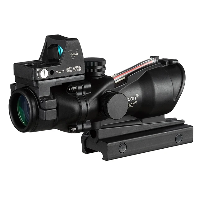 FIRE WOLF Tactical Holographic Red Green Dot Sight Rifle Scope Project ...