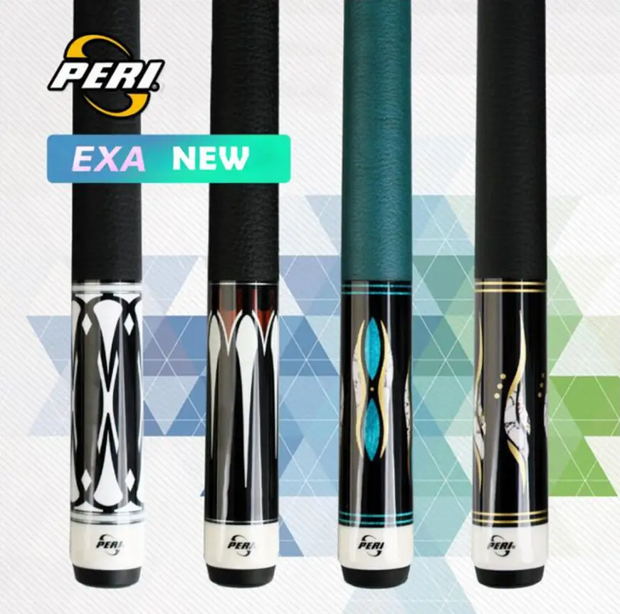 PERI EXA 풀 큐, 하드 우드 메이플 전문 당구 테이블 스틱 1/2 풀 스틱 키트 12.75mm 당구 스틱 큐 중국 ...