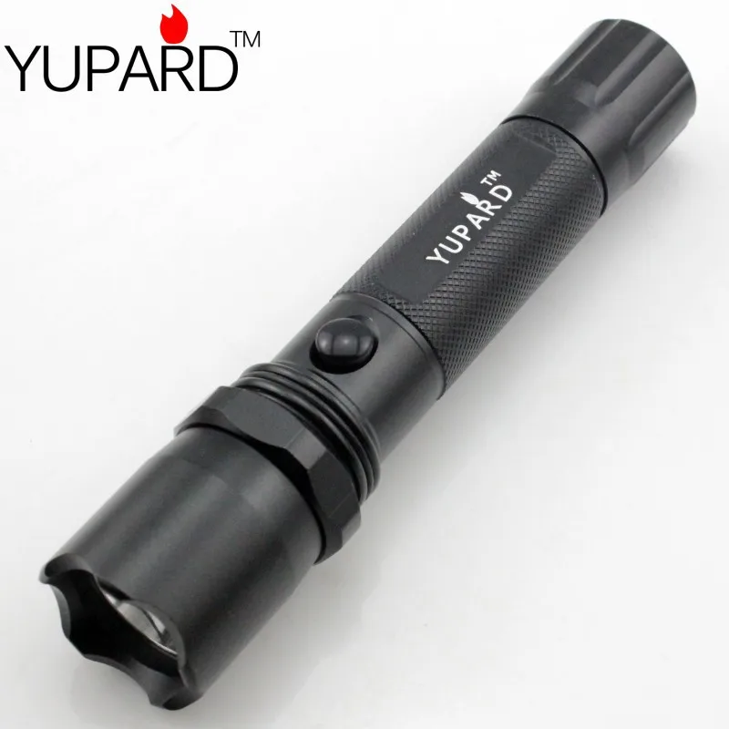 Yupard 3w Flashlight Torch Lamp 18650 Rechargeable Battery 3 Modes ...