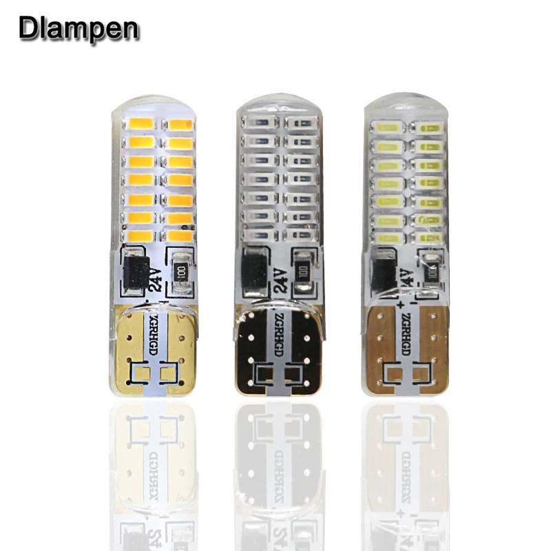T10 W5W led bulb Dc 24 volt car Interior Dome light 2W super 24v Auto ...