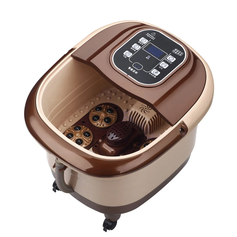 Tai Chi Foot Tub Automatic Electric Massage Heated Foot Bath Foot Deep In Massage And Relaxation