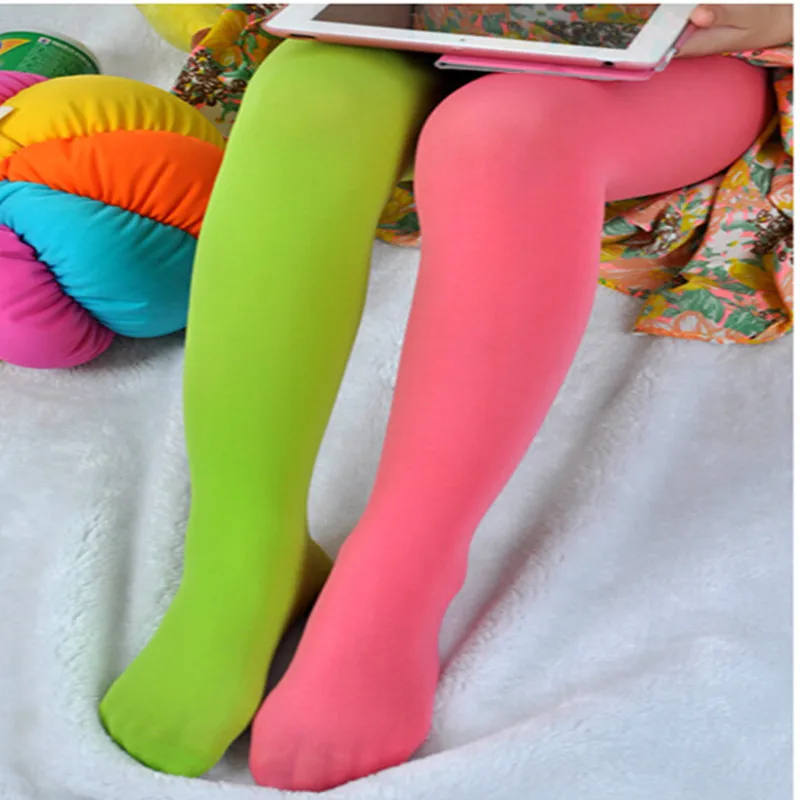 5PCS AB COLOR Kids Children Pantyhose Tights Girl Stockings A ZJ 7028 ...